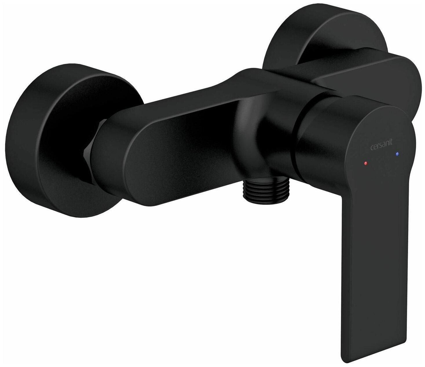 Смеситель для душа Cersanit BRASKO BLACK однорычажный черный, 63109
