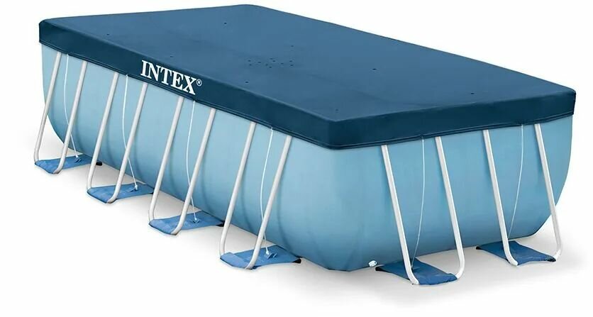 Тент д/прямоугольного бассейна INTEX 389*184