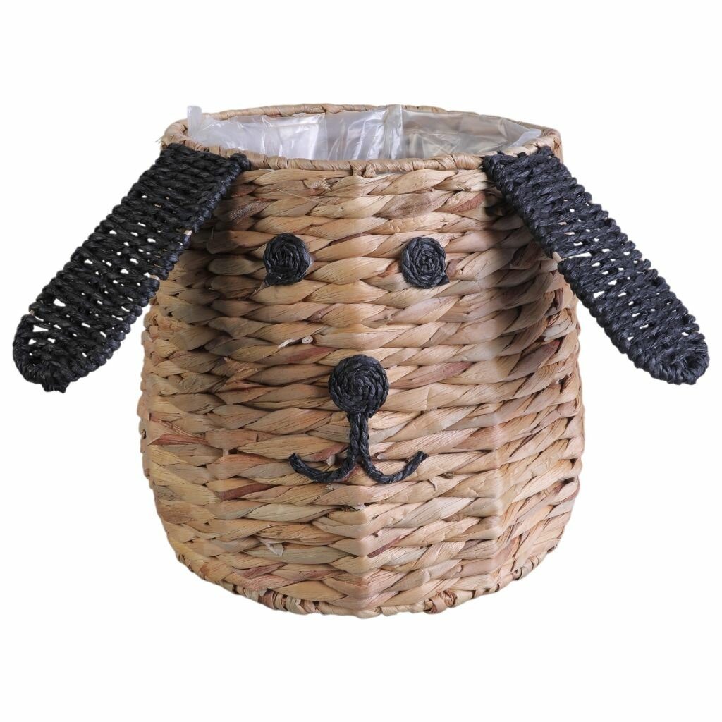 Плетеная деревянная корзина для хранения вещей, органайзер всякой всячины, переносная цветов, фруктов, овощей, игрушек, украшение дома