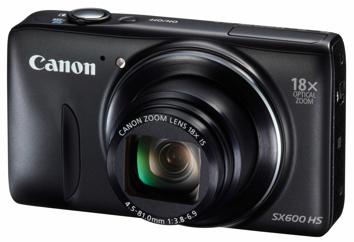 Canon PowerShot SX600 HS, Black Цифровой компактный фотоаппарат