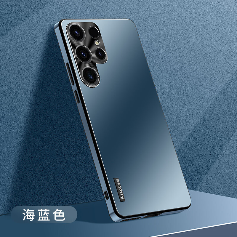 Подходит для Samsung Galaxy S25 Ultra/Самсунг Галакси S25 ультра Чехлы для телефонов, soft touch, чехол-кардиомонитор, поликарбонат (PC), защита камеры, ударопрочный, усиленные углы, Samsung,