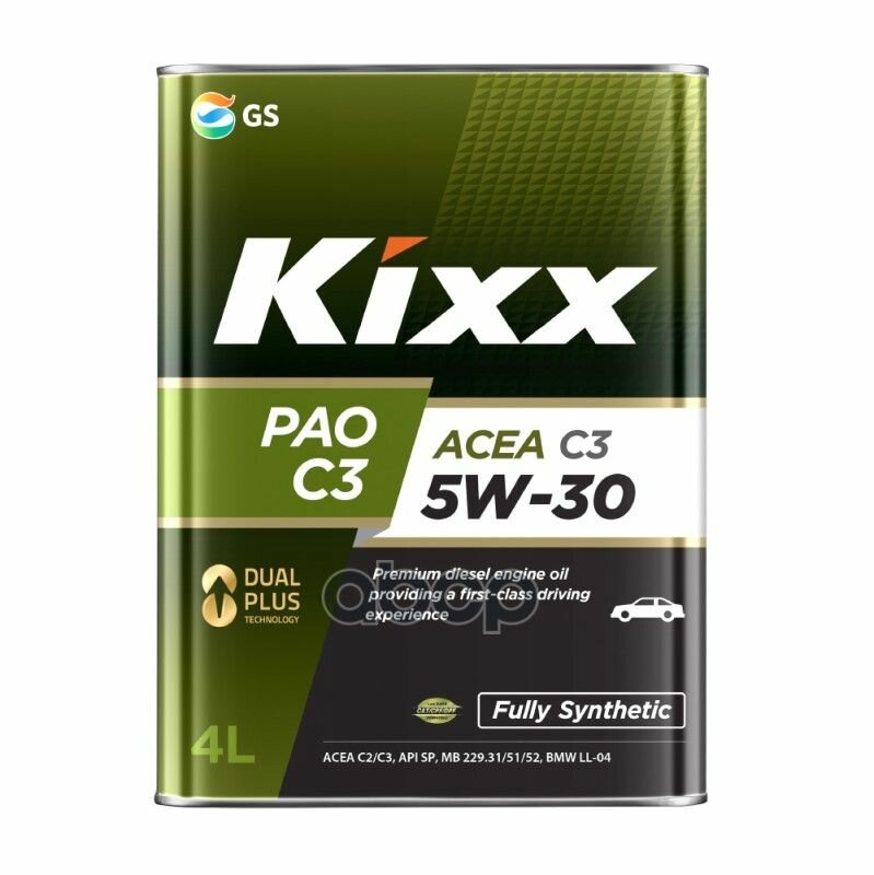 Kixx Масло Kixx 5W-30 4Л Pao C3 Моторное Синтетика L209144te1