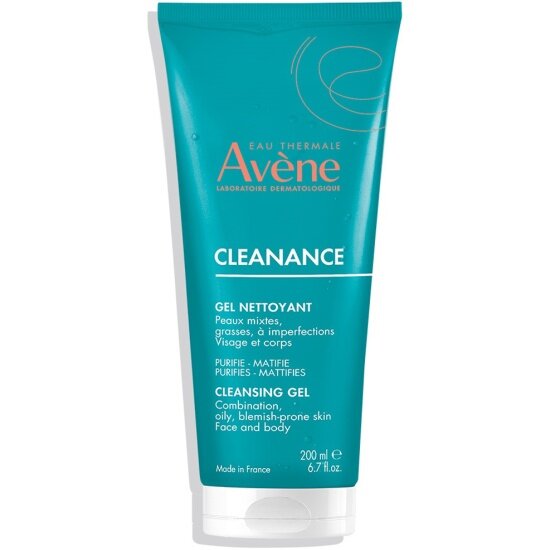 Гель для лица Avene Cleanance матирующий, 200 мл