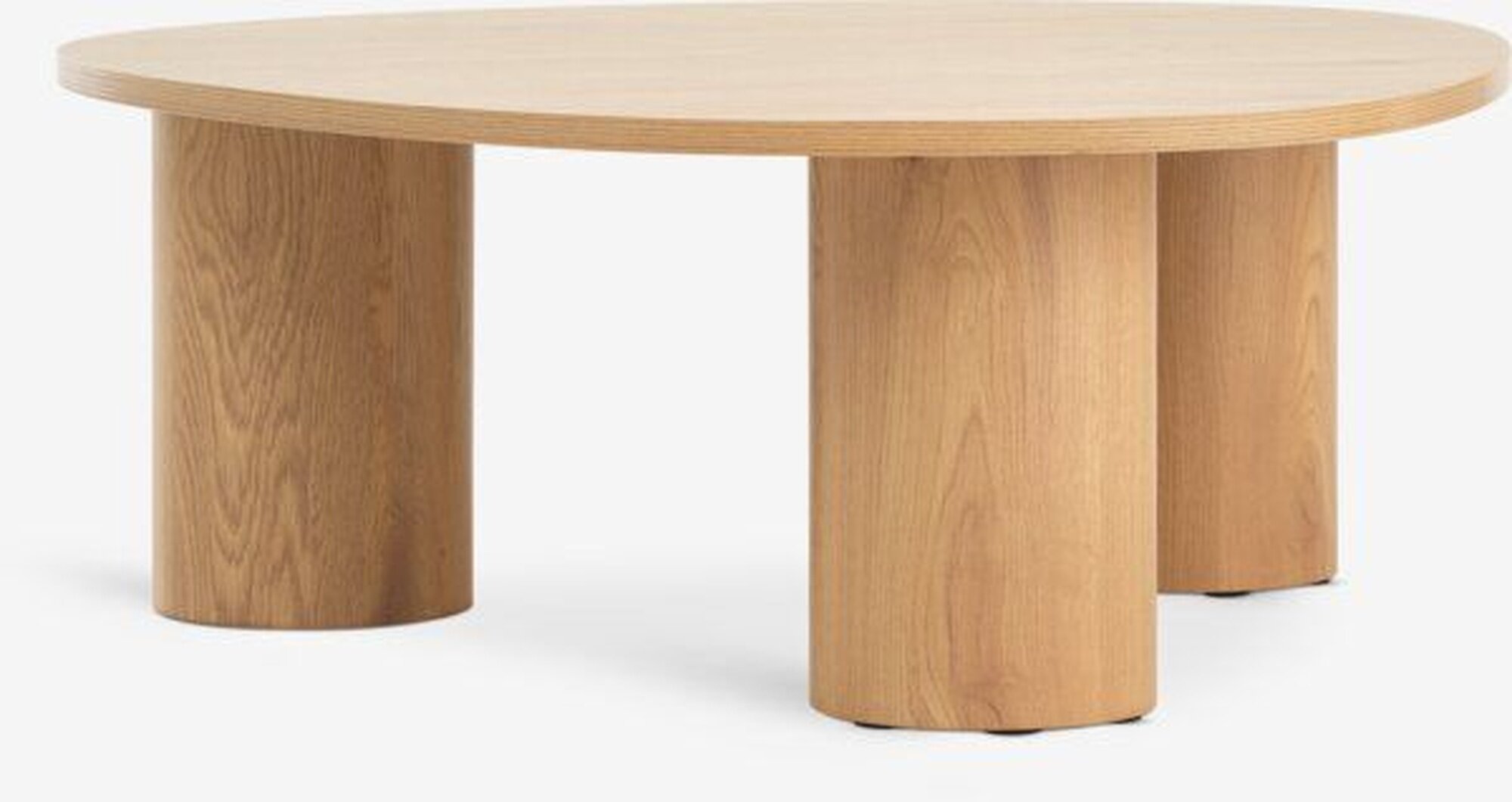 Журнальный столик Jysk RAVNSBJERG 90x90 см, цвет натуральный дуб