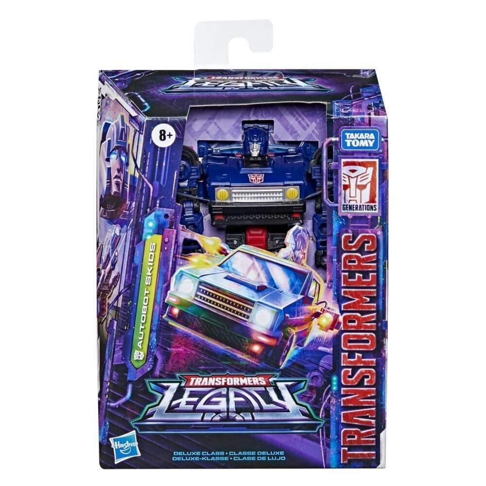 Hasbro Игрушки-трансформеры Generations Legacy Deluxe Autobot Skids 5,5-дюймовые F3008