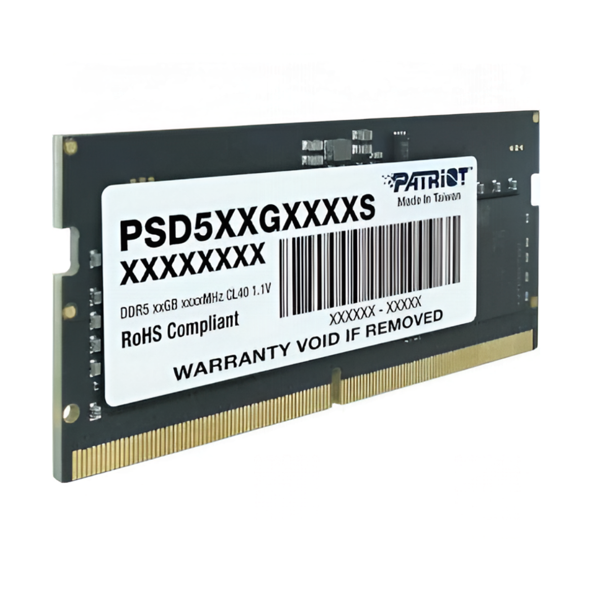 Оперативная память Patriot Signature Line SO-DIMM 32GB 5600MHz (PSD532G56002S)