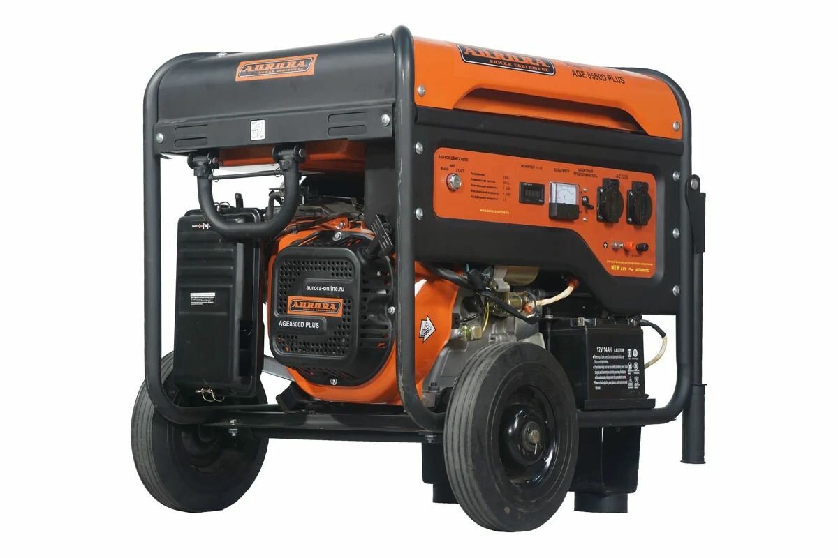 Генератор бензиновый электростанция Aurora AGE 8500 D PLUS