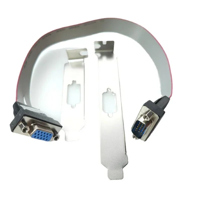 Кабель VGA - DVI, 30см, Cable and 2 Brackets