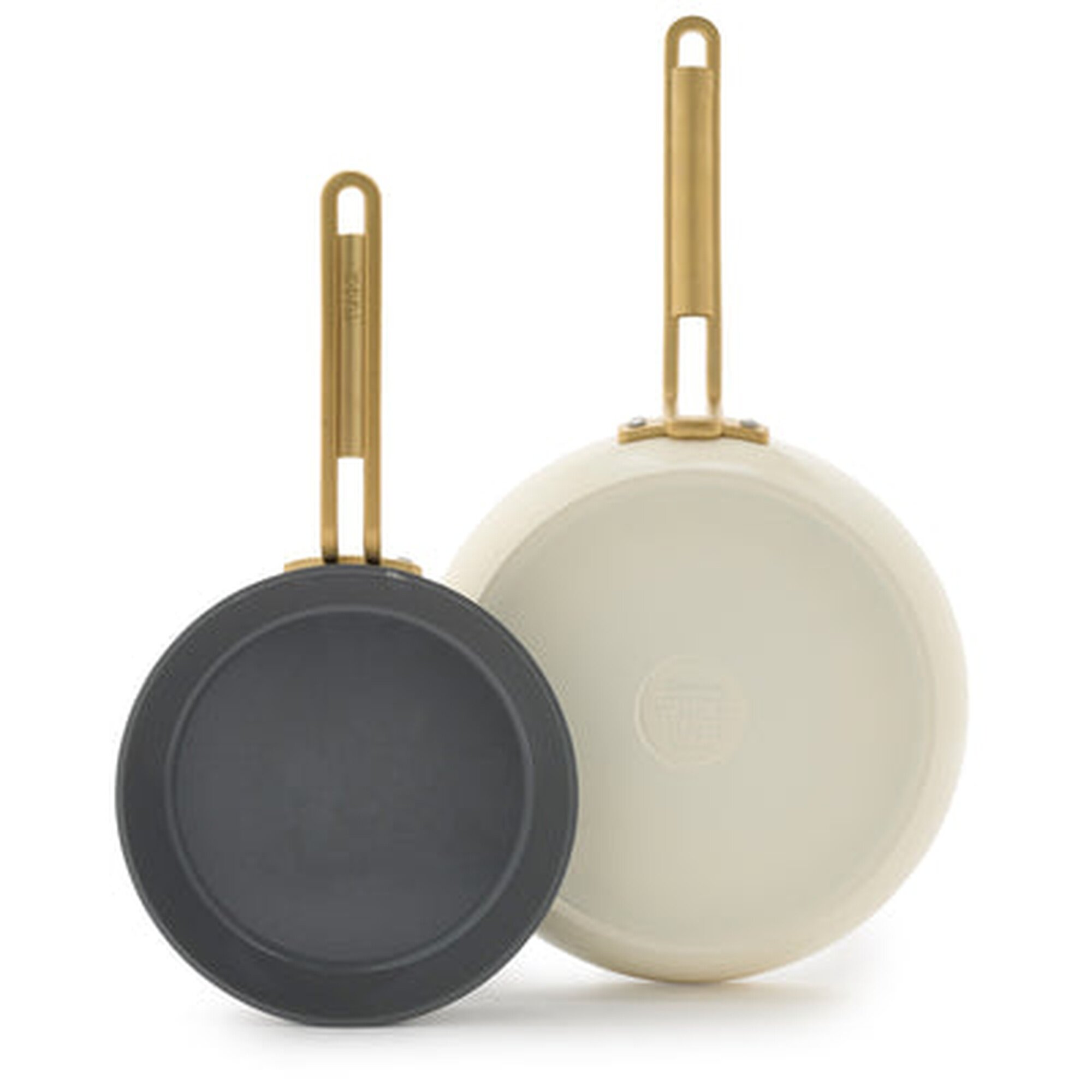 Набор сковород - GreenPan Stanley Tucci - 20 см + 26 см, серый/кремовый, 4894871039407