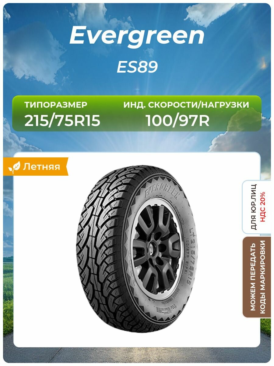 Шина Evergreen ES89