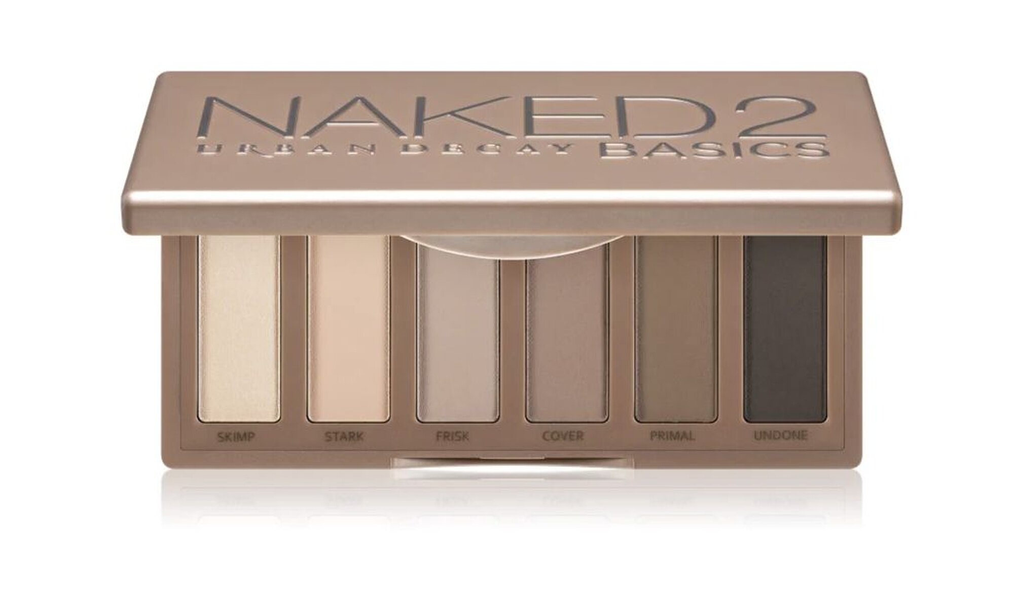 Тени для век Urban Decay Naked2 Basics URD0010, кремовые, матовые, 6 оттенков