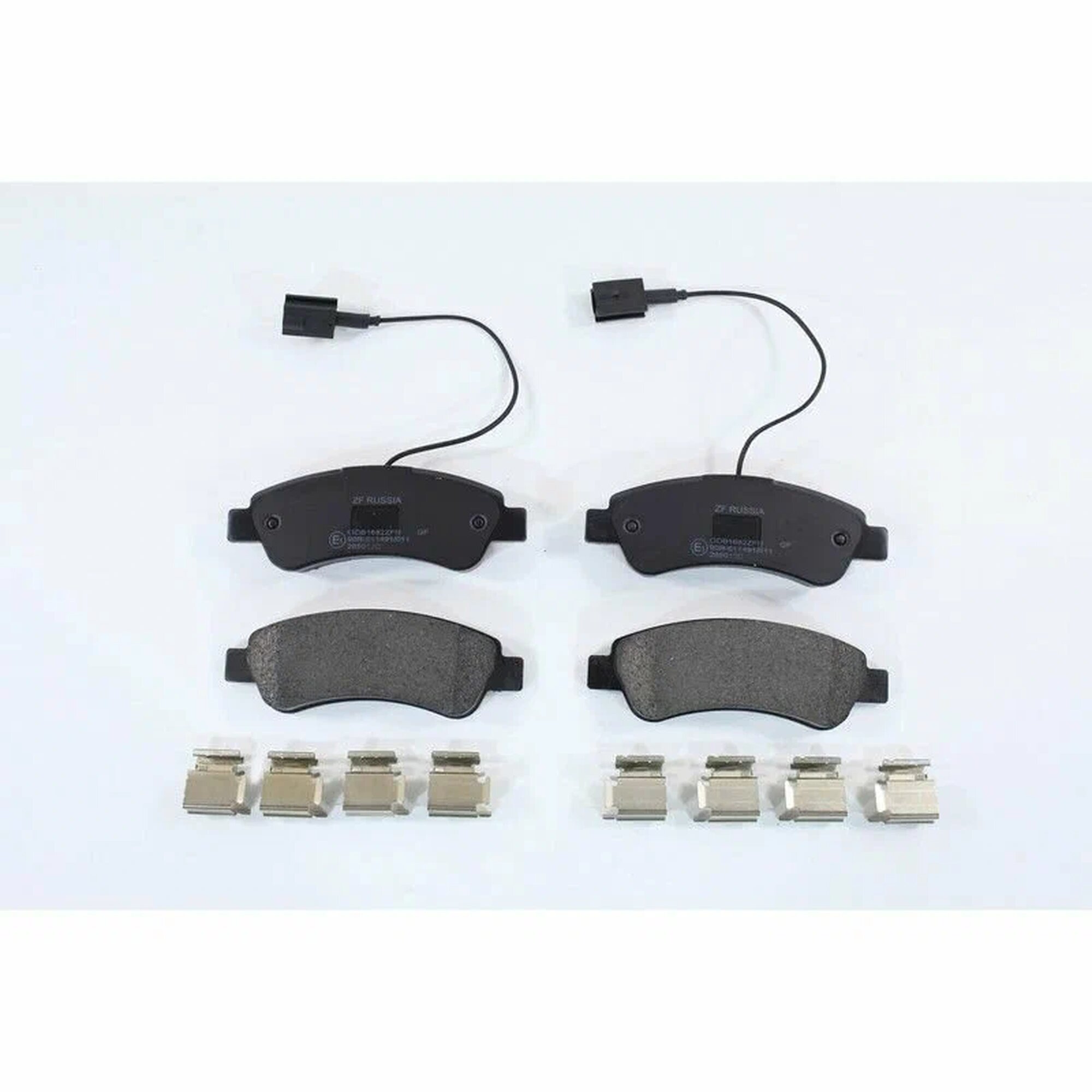 Колодки тормозные дисковые задние ZF Russia GDB1682ZFR для а/м PEUGEOT Boxer, CITROEN Relay