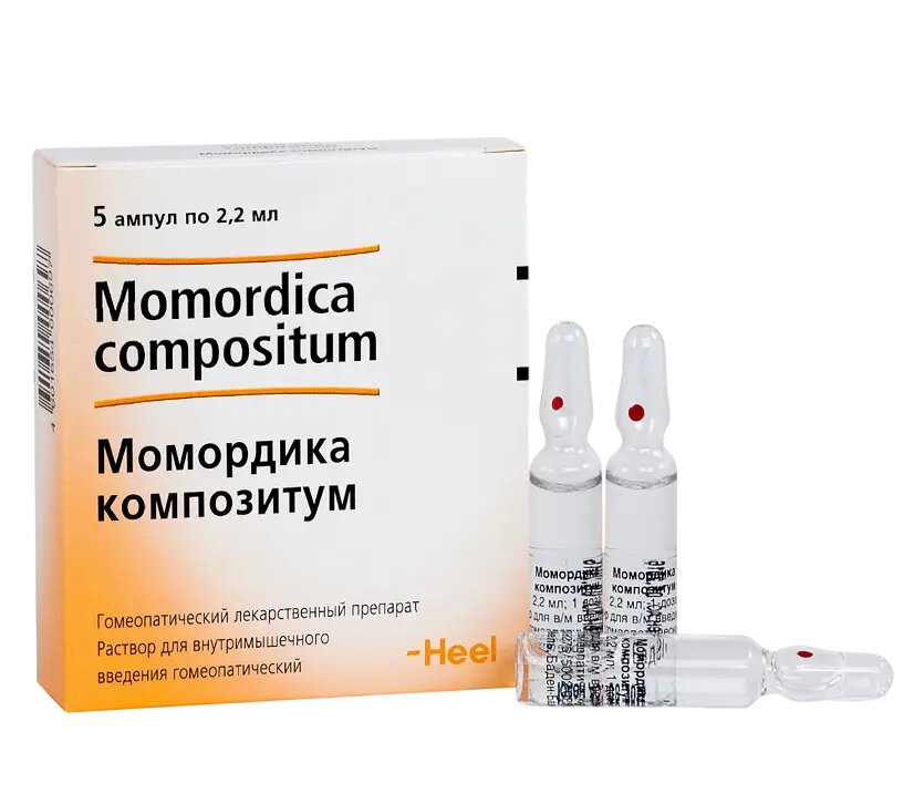 Момордика композитум раствор для в/м введ. 2,2 мл амп инд. уп.5 шт.