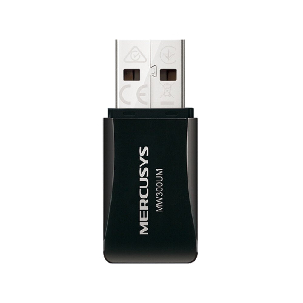 Mercusys MW300UM Компактный USB-адаптер с поддержкой Wi-Fi N300
