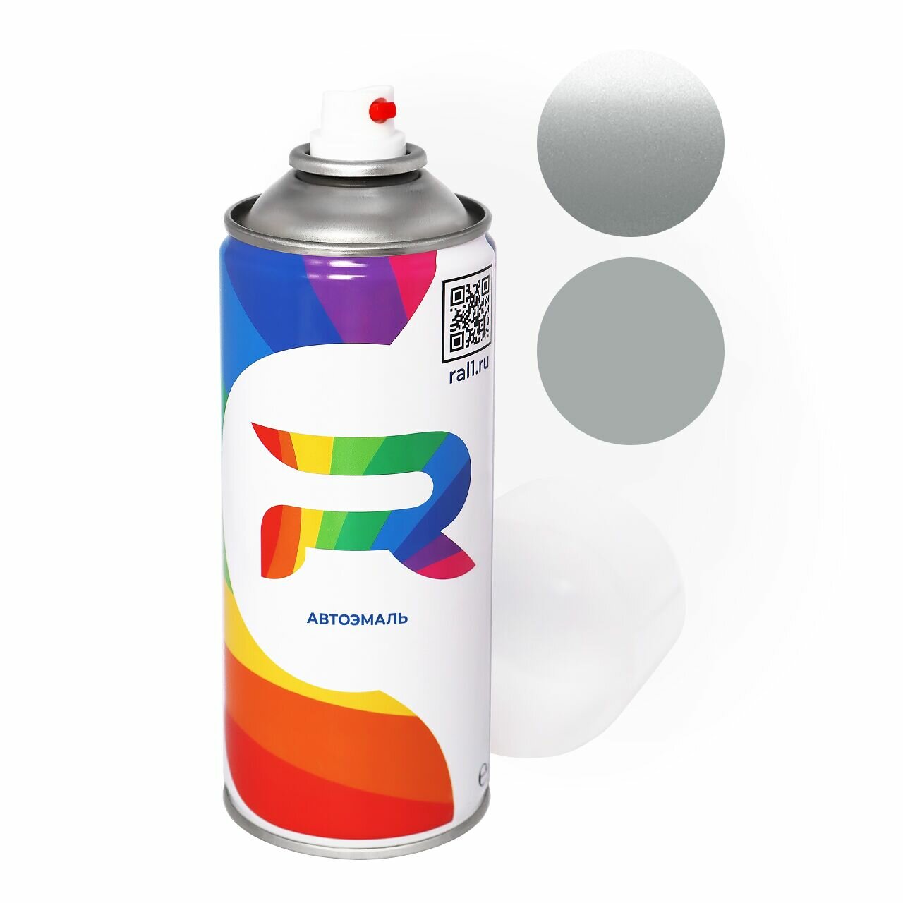 Автоэмаль аэрозольная Seat 57N, 646, L57N, S7N, L1L1, LS7N - Gris Artico (Базовая краска, Двухслойный металлик, Серый) баллон 520 мл.