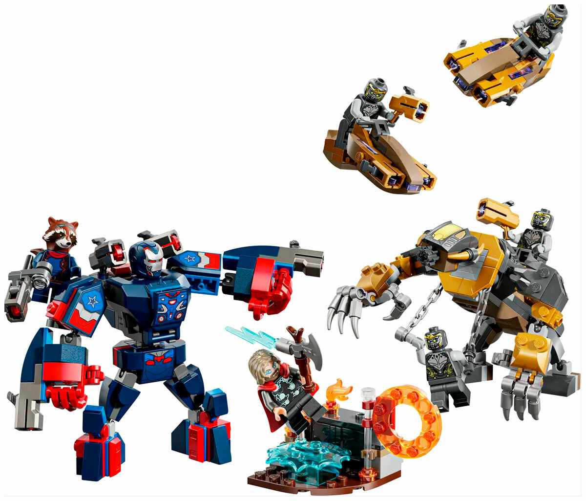 Конструктор Lego Super Heroes Мстители: Финал Тор против Читаури (76322)