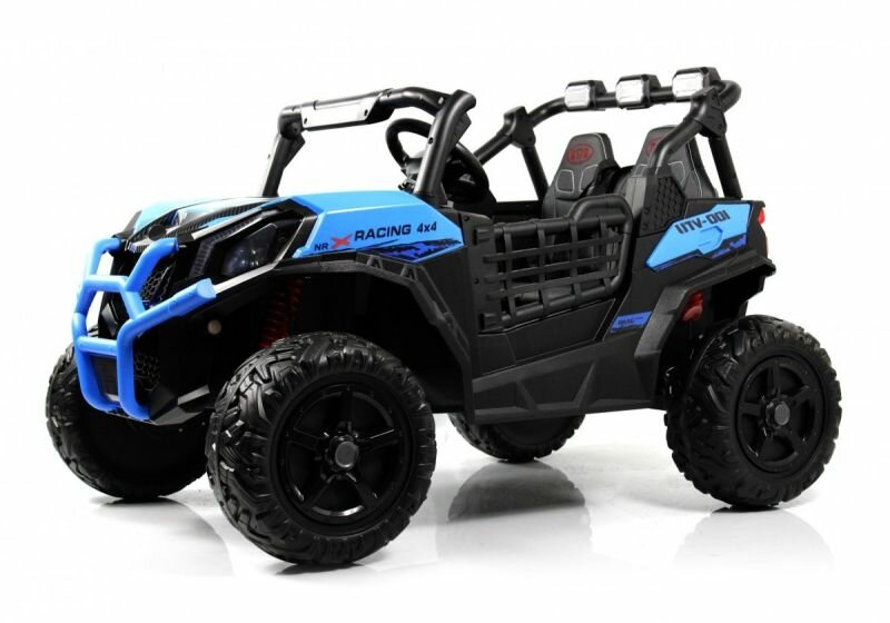 Другие электромобили Rivertoys Детский электромобиль K777KK LUX 4WD синий