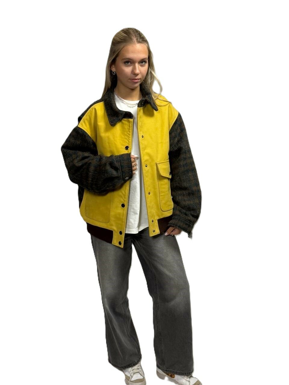 Куртка кожаная