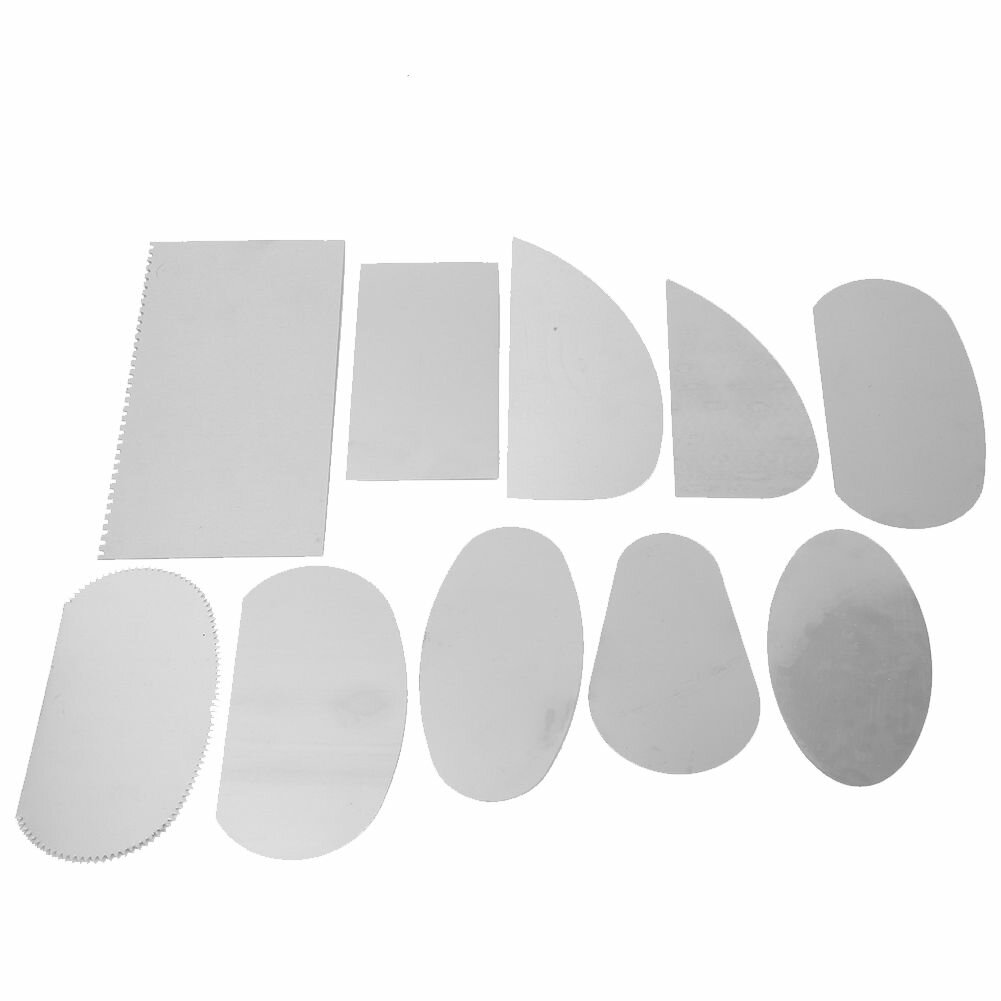 10 шт. Стальной скребок для глины, инструменты для лепки керамики, carving tools для скульптуры