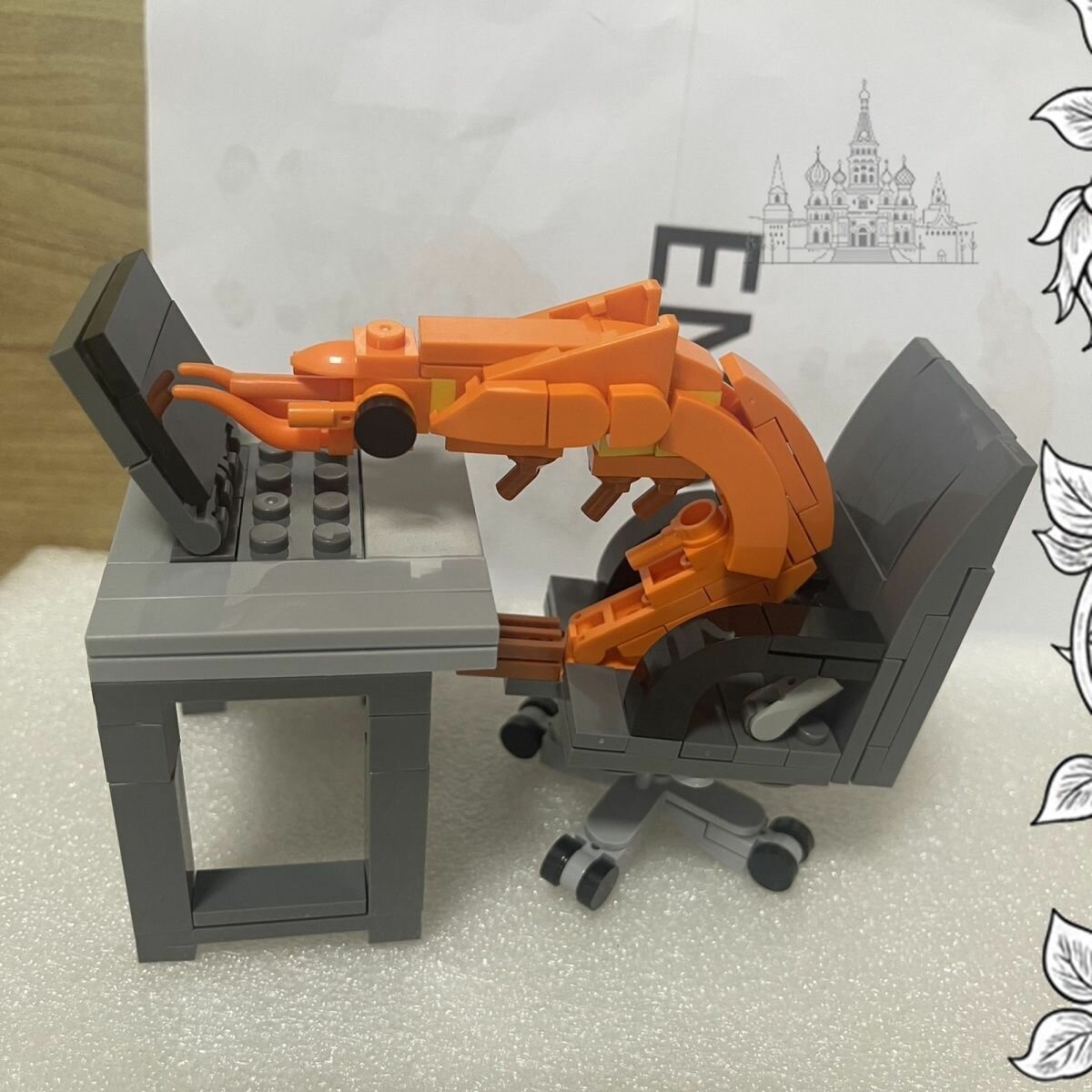 Ins Это не бадди-мем Конструктор пластиковый