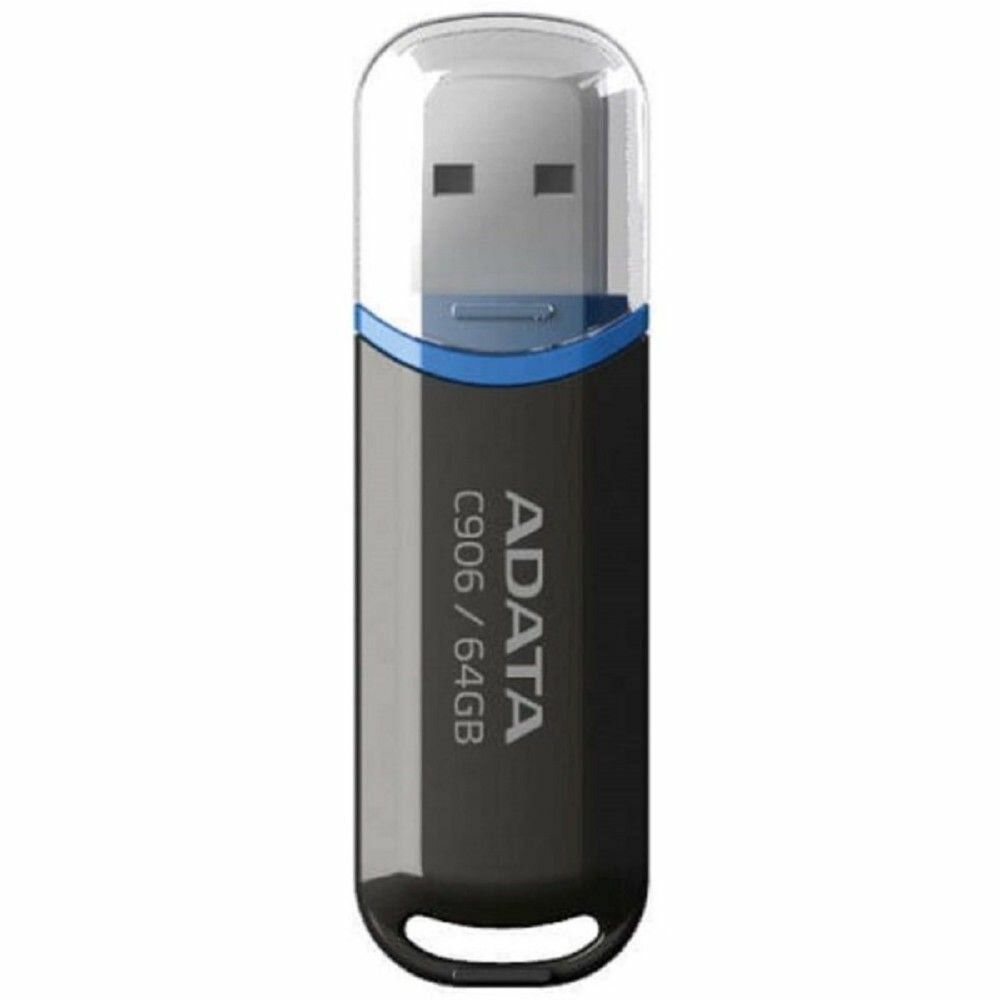 AData Носитель информации A - DATA Flash Drive 64GB Classic C906, USB 2.0, Черный AC906 - 64G - RBK