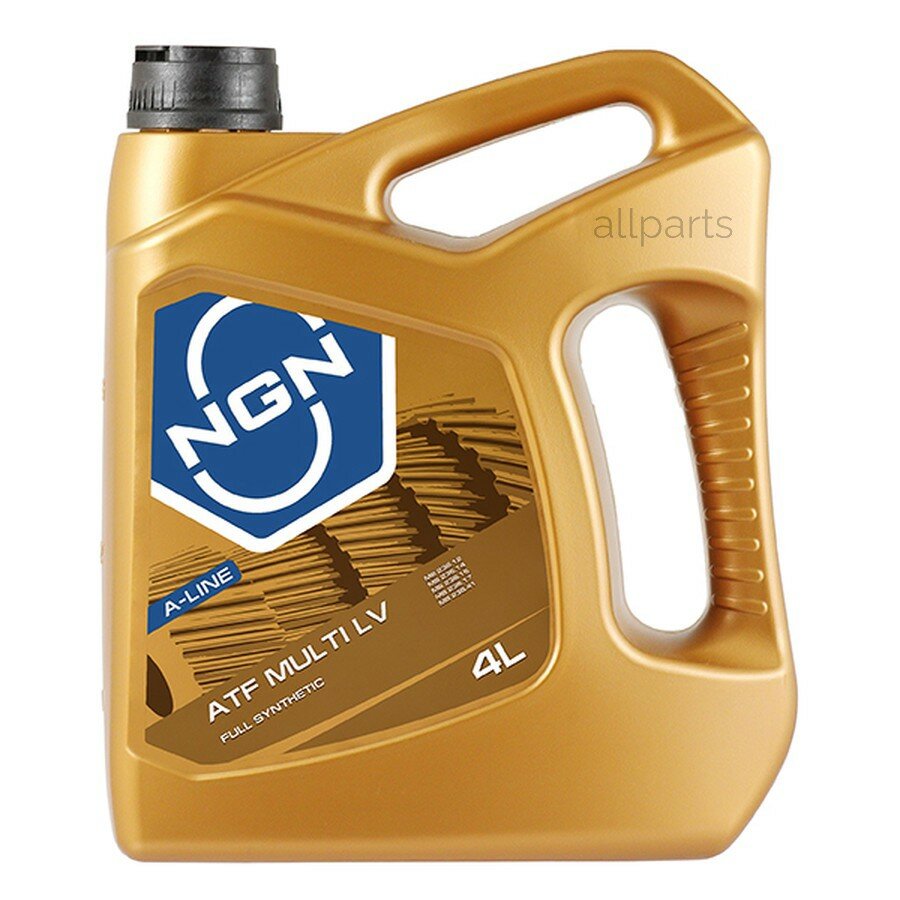 NGN V272085904 Масло трансмиссионное A-LINE ATF MULTI LV 4L