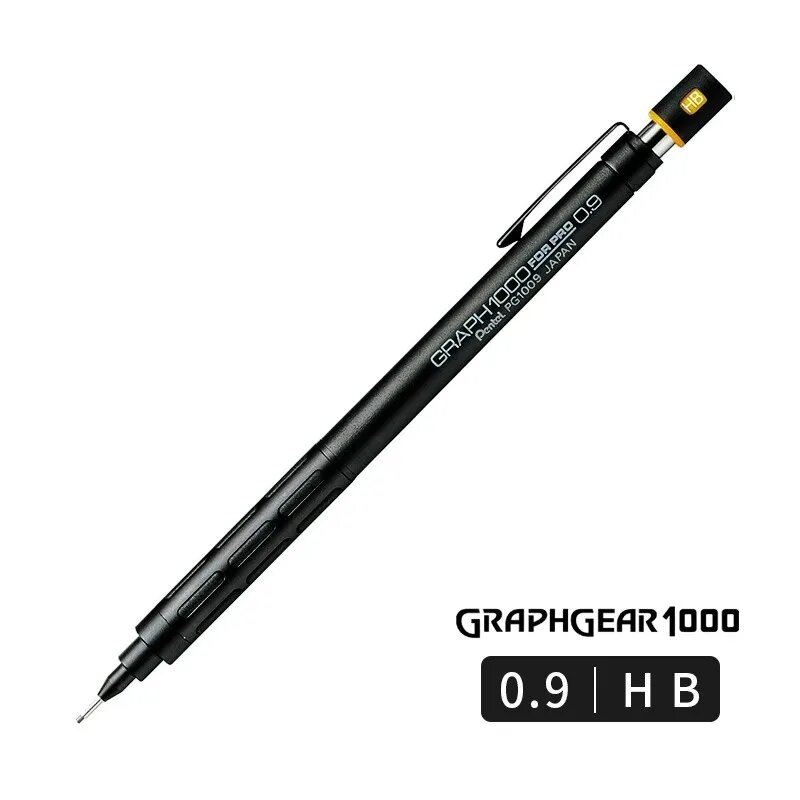 Механический карандаш Pentel GRAPH PG 1000 черный 0,3 мм 0.9mm