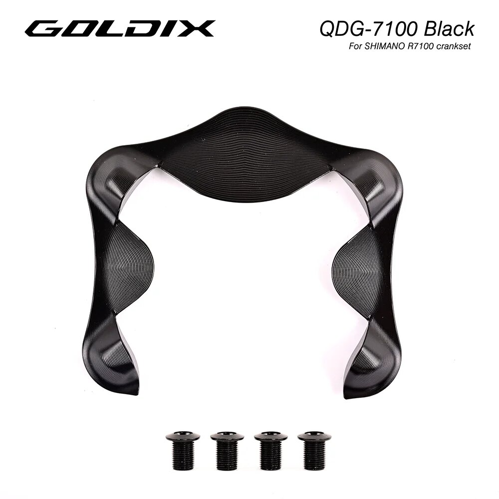 GOLDIX велосипедная звезда алюминиевая QDG-7000/7100/8100/9200 Черный, QDG R7100 black