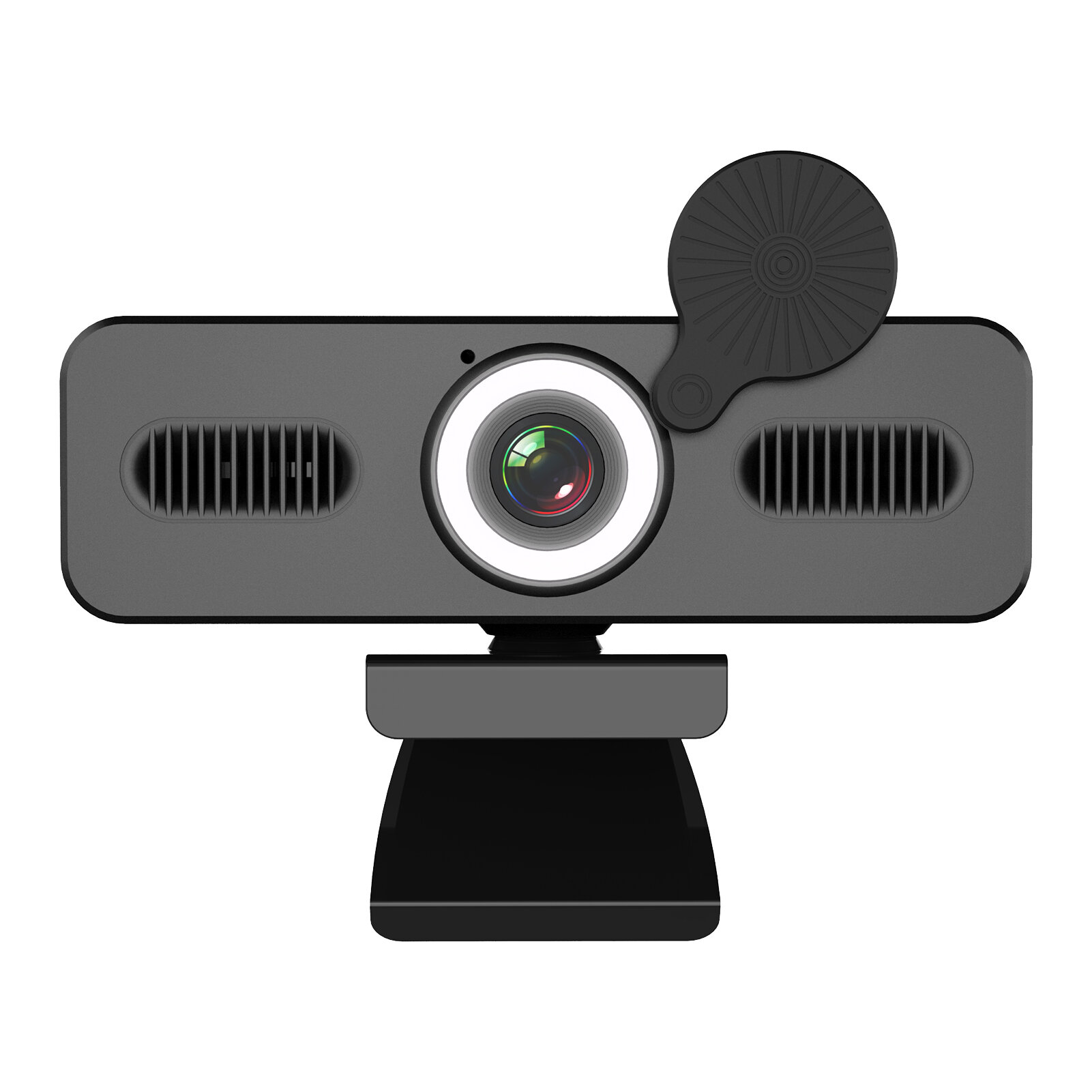 Веб-камера HD 1080P Компьютер Веб-камера с микрофоном USB Веб-камера для ПК Широкий угол обзора 120 градусов с заполняющей подсветкой Без привода для записи Вызовы Конференц-связи Игры Совместимость с Windows Vista iOS Android