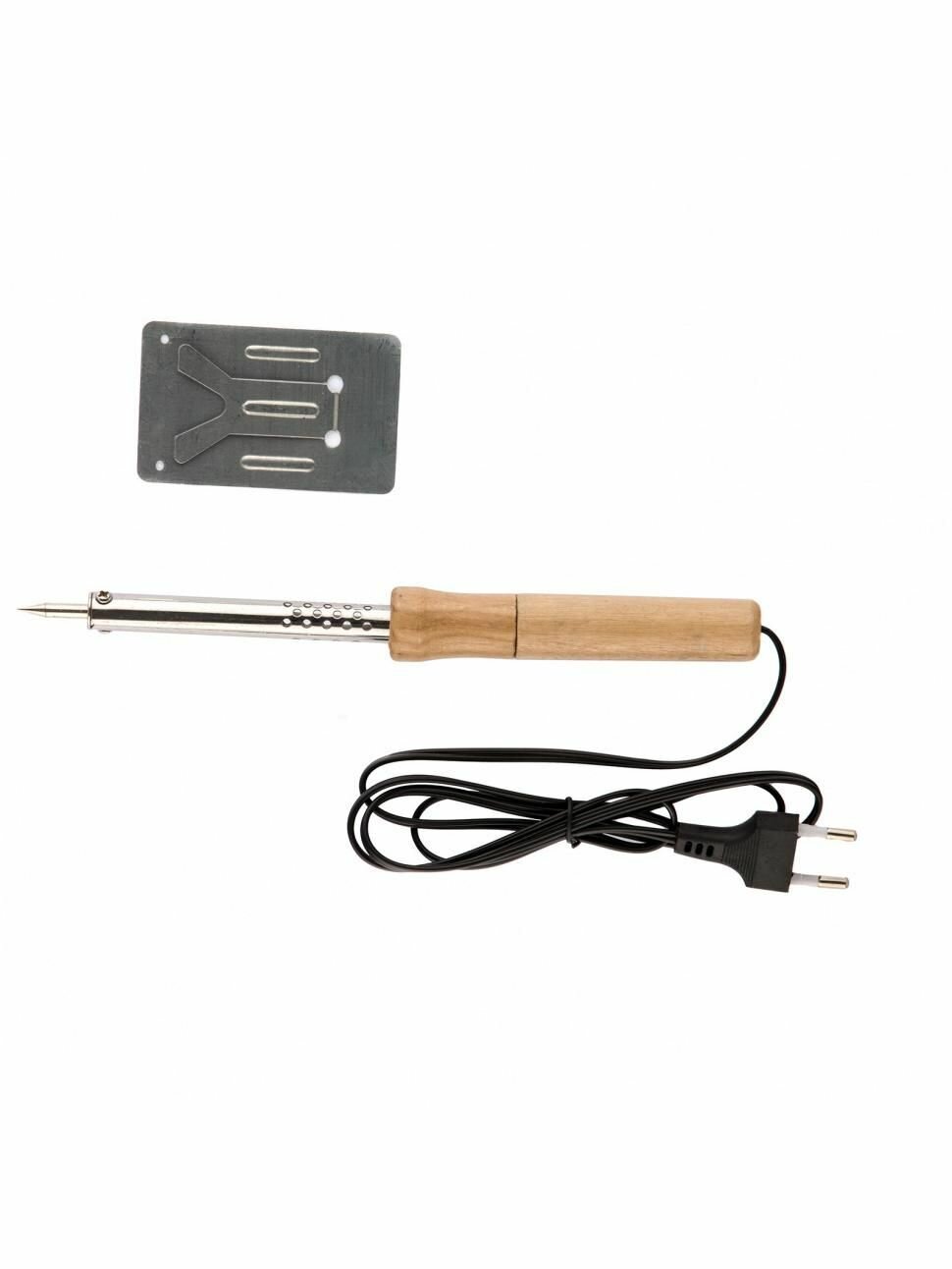 Паяльник с ручкой из дерева, 60 Вт, 220 В Sparta