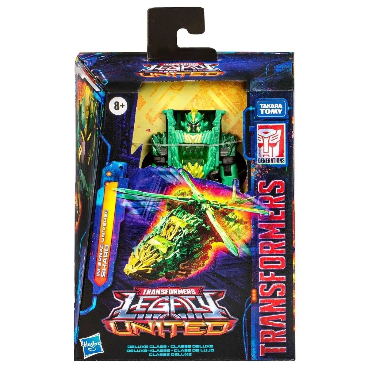 Трансформеры игрушки Hasbro Transformers Legacy United Deluxe Class Infernac Universe Shard (14cm) F8529