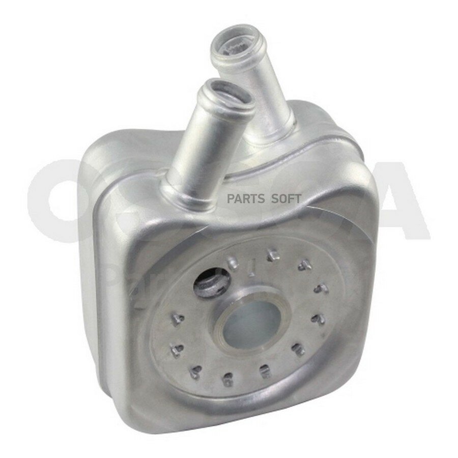 OSSCA 00753 Радиатор масляный (теплообменник) AUDI, FORD Galaxy, SEAT, SKODA, VW 1.6-2.8 81~