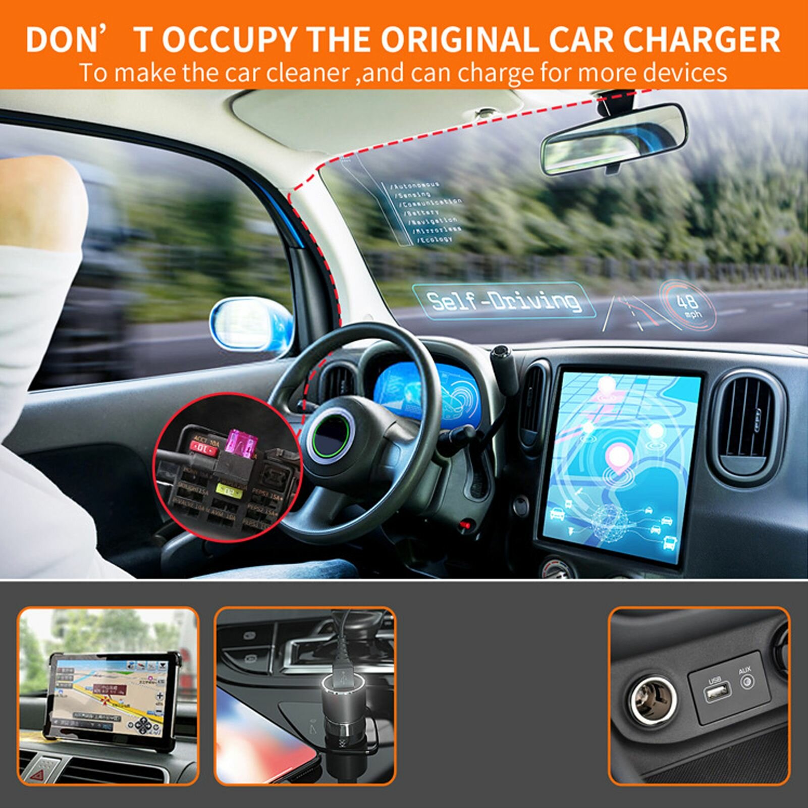 Комплект жестких проводов для видеорегистратора типа C, кабель питания 12 В 30 В до 5 В для видеорегистратора, блок питания GPS, радар-детекторы и многое другое