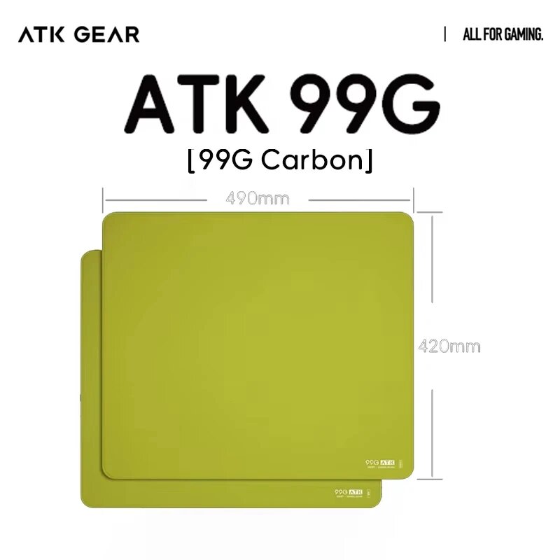 Коврик для игровой мыши Atk Sky Balance Special Tuning Xsoft Клавиатура Компьютерный стол Коврик по индивидуальному заказу Тканевый коврик для мыши Коврик для ноутбука Fps Game, ATK 99G Carbon, 49X42