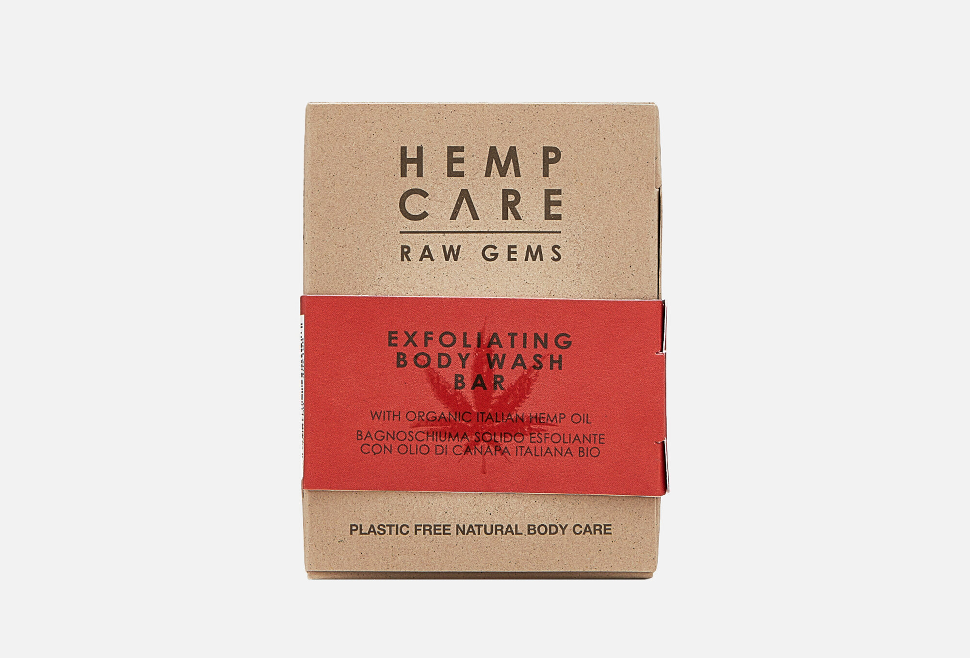 Отшелушивающее мыло для тела HEMP CARE Hemp Care Raw Gems 80 г