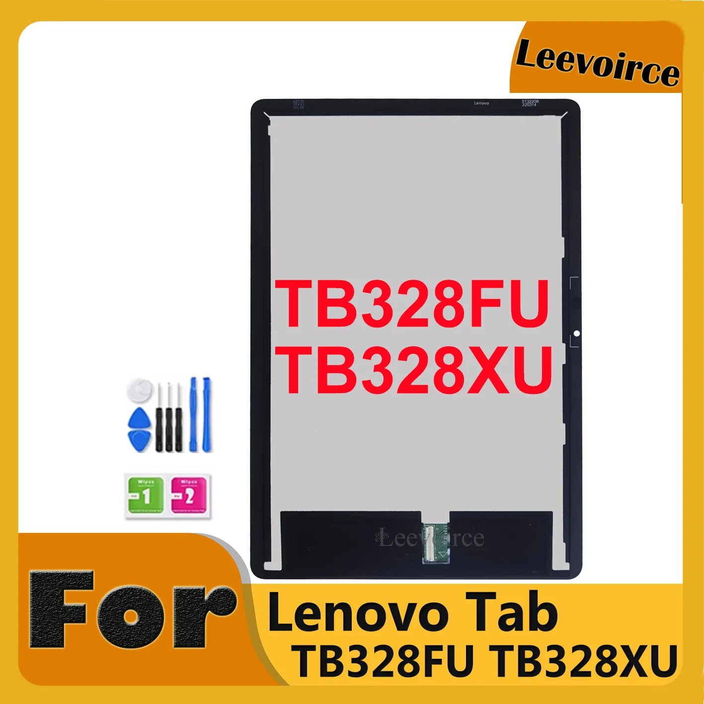 Протестированный дисплей для Lenovo Tab M10 (3-го поколения) TB328FU TB328XU TB328, ЖК-дисплей с дигитайзером сенсорного экрана в сборе, запасные части, OEM TB328FU-328XU
