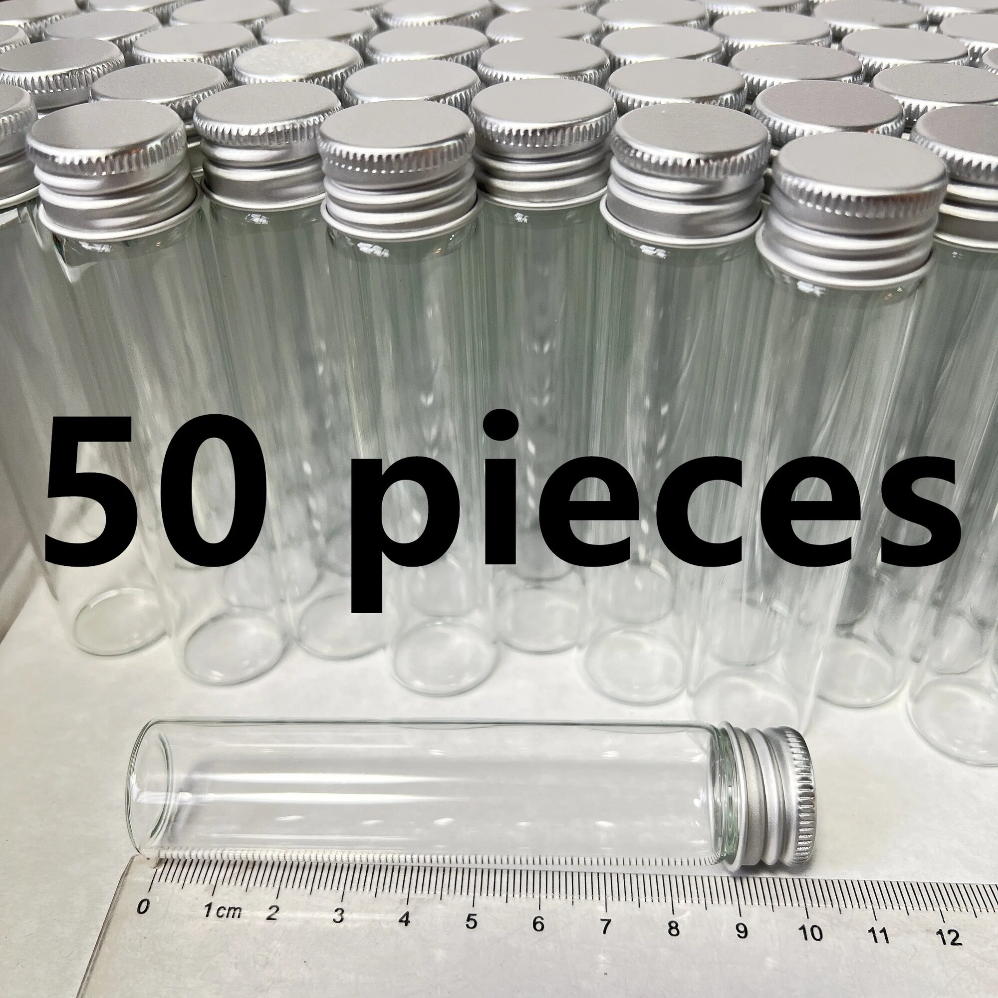 25 Мл Прозрачные Стеклянные Бутылки 28/50 Шт. Мини-декоративные Банки Для Эфирных Масел DIY Поделки Маленькая Колба С Пробирк.