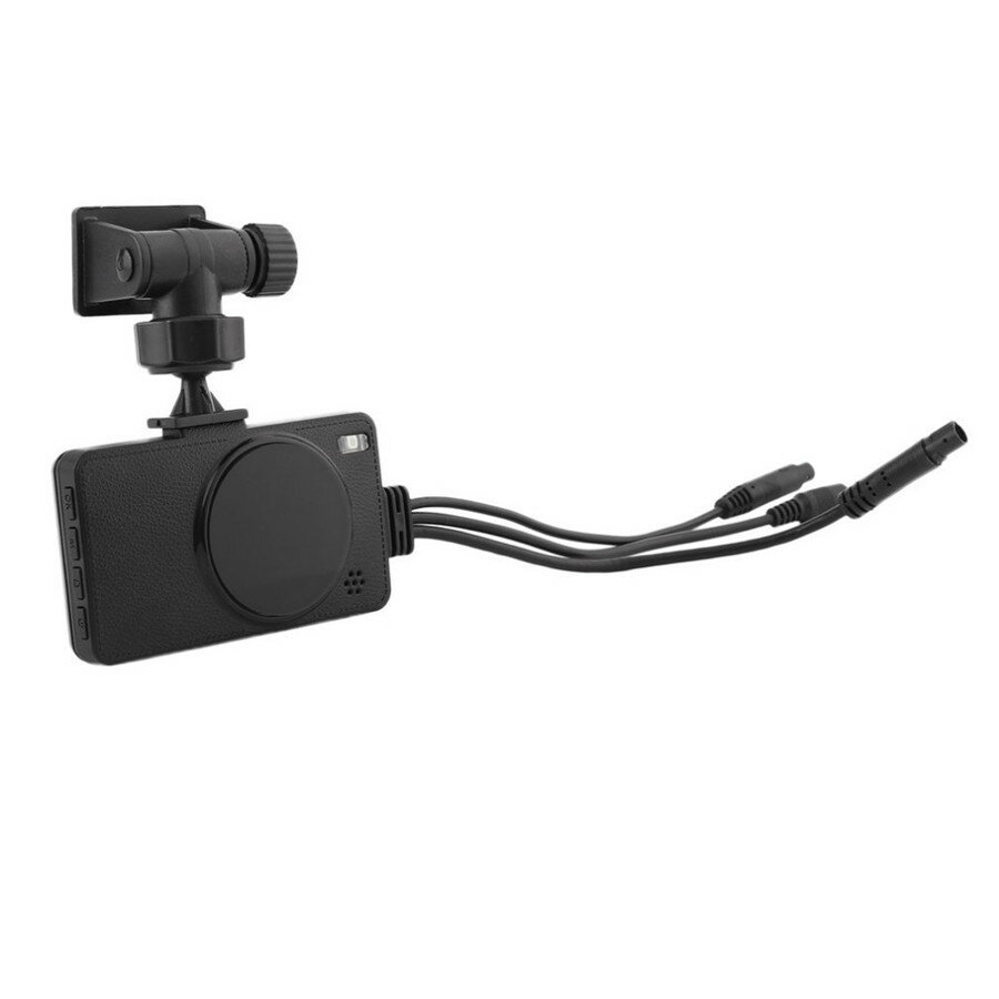 3 "LCD 140 Водонепроницаемый Видеомагнитофон с Двойной Камерой Действия для Мотоцикла,