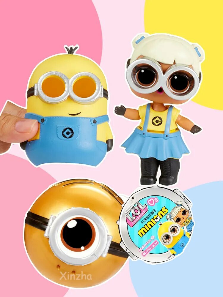 LOL Surprise! Loves Minions с соответствующим верхним костюмом