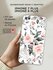 Чехол на Apple iPhone 7 Plus / Айфон 7 Плюс с принтом "Розы на белом"