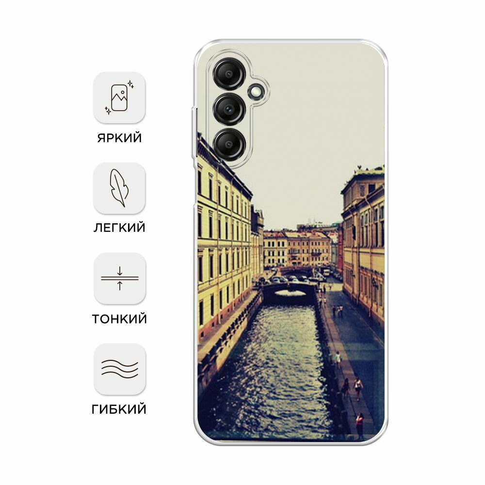 Чехол на Samsung Galaxy A15 / Самсунг А15 с принтом "Санкт-Петербург" — фото 1