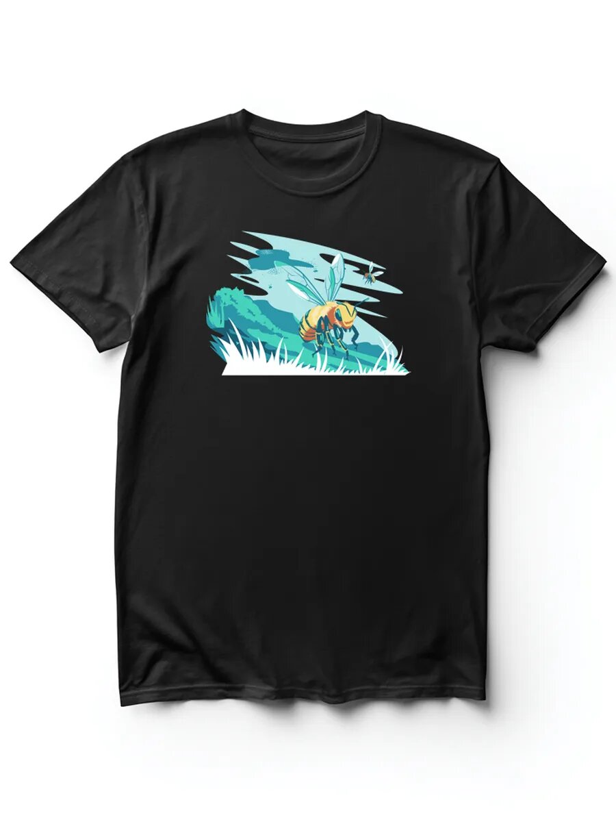 Футболка пчела