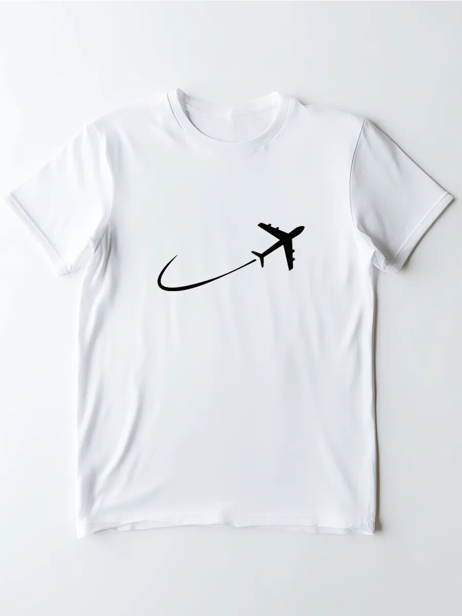 Футболка самолет