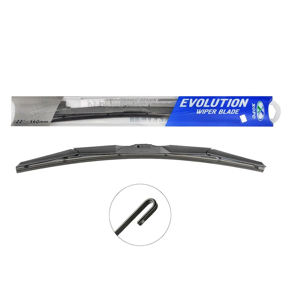 Щетка стеклоочистителя хорс EVOLUTION 56-EVO-RB гибридная 560 мм