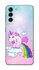 Чехол на Samsung Galaxy S21 / Самсунг Галакси S21 с принтом "Единорог какает"