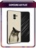 Чехол на Samsung Galaxy A8 + / Самсунг Галакси А8 Плюс 2018 с принтом "Сова"