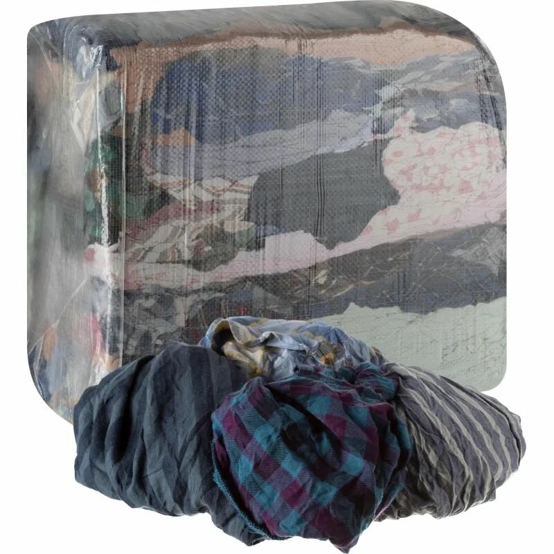 Ветошь фланель цветная Выбор Есть, 10 кг