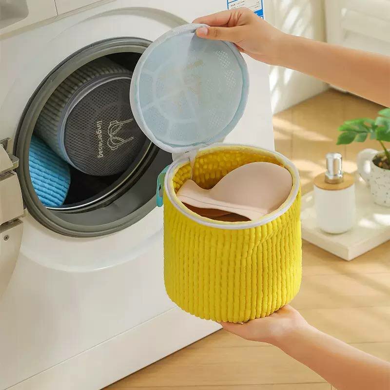 Мешок для стирки белья в стиральной машине, желтый цвет / мешок для белья