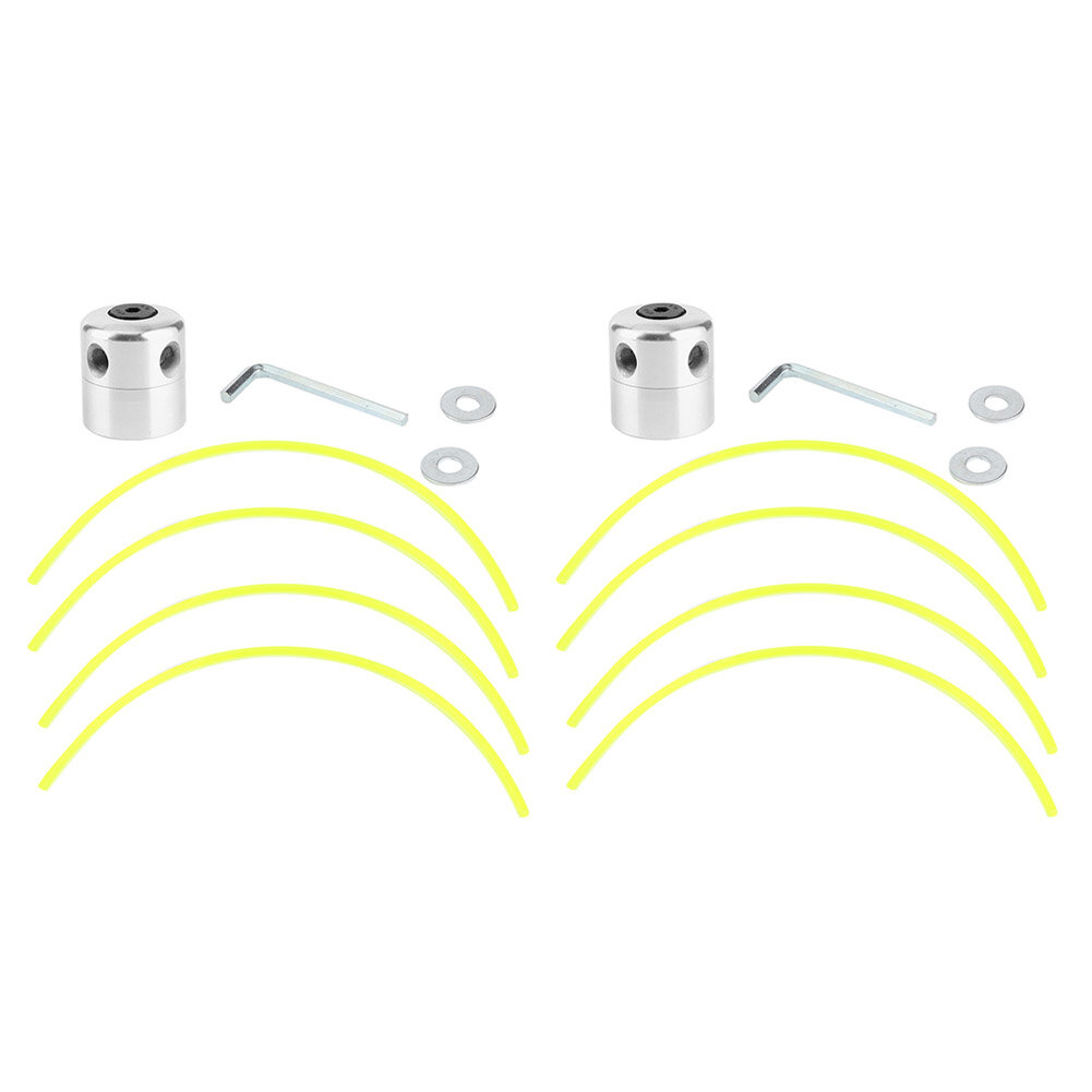 2 шт./компл. садовая газонокосилка из алюминиевого сплава, триммерная головка с набором запасных частей для линий