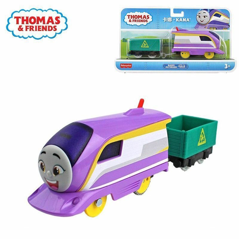 Thomas & Friends Паровозик моторизированный Томас и его друзья "KANA" с длиной 21 см / HFX93-HDY69-null